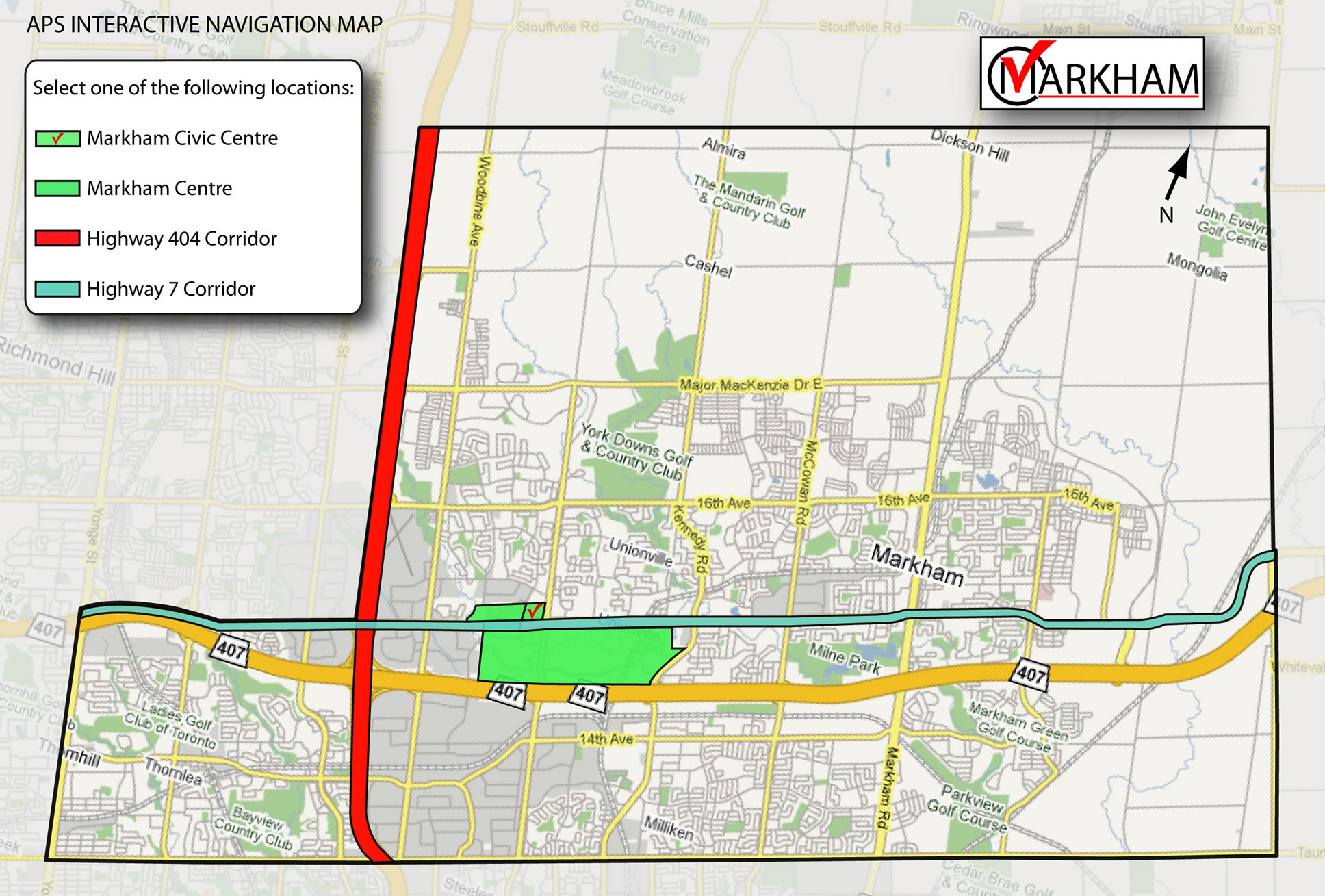 CITY OF MARKHAM GEOCODED AERIAL IMAGES 2009